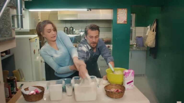 Miłość i nadzieja odc. 90: Elif i Kuzey pieką razem ciasto!